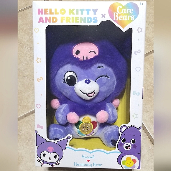 Sanrio | Toys | Hello Kitty X Care Bears Kuromi Harmony Bear 9 Inch Plush | Poshmark